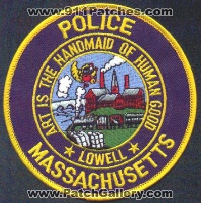 Massachusetts - Lowell Police - PatchGallery.com Online Virtual Patch Collection By: 911Patches ...